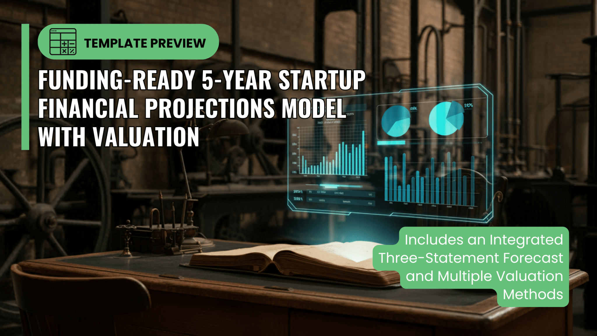 Startup Company Financial Model with 5-Year Financial Forecast | BFM